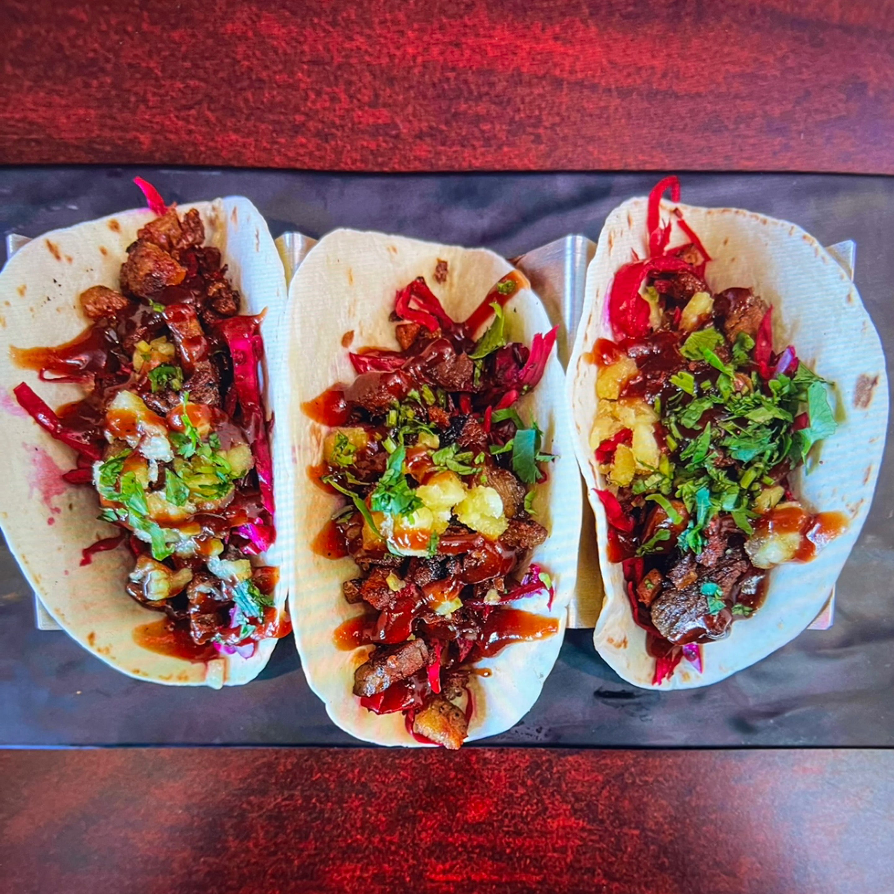 Piggy Taco Trio | TEXAQUITO